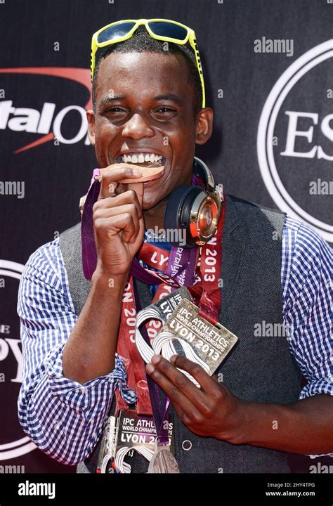 Blake Leeper Arriving At The 2014 Espys Held At Nokia Theatre La