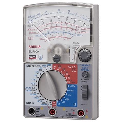 Sanwa Em7000 Analog Multimeter High Sensitivity Fet For Measurement
