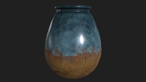 Vase Glazed Texture 3d Model By Caio Filizola Mrcaioavatar