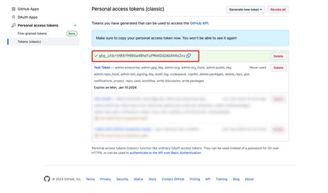 github新的认证方式 github new personal access token csdn博客