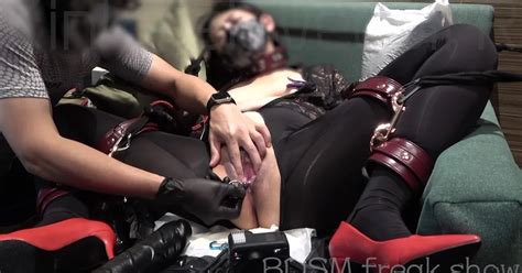 Bdsm Freak Show Kinky Slavedoll R Vol Training The Urethra Of A Slave Doll A Metal Rod Is