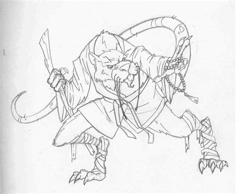 Master Splinter Drawing At Explore Collection Of