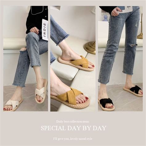 데일리나인 무료배송 Dnyne 여름신발 여자샌들 여름 비치신발 꼬임 슬리퍼