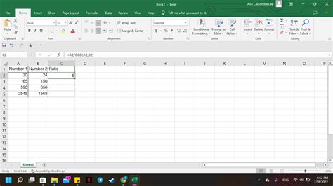 How To Calculate Ratio In Excel Smart Calculations