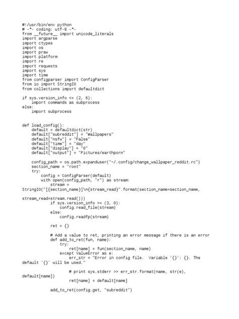 Wallpapers Script Pdf Graphical User Interfaces System Software