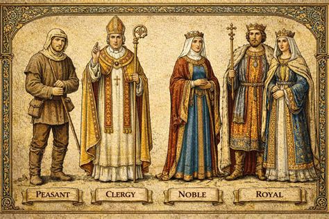 Medieval Clothing Fashion Fabrics And Social Status In The Middle Ages