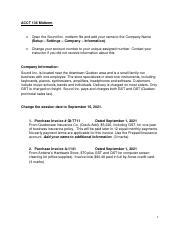 Midterm Sound Inc Pdf ACCT 136 Midterm Open The Sound Inc Midterm File And Add Your Name To