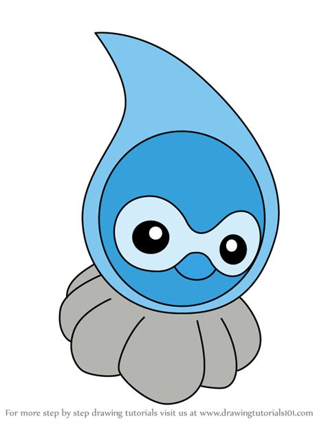 How To Draw Castform Rainy Form From Pokemon Pokemon Step By Step