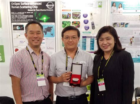 ผลงาน Handheld Real Time Isfet Based Nitrate Sensor ได้รับรางวัลเหรียญเงิน Silver Medal Award