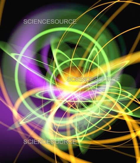 Subatomic Particles Abstract Stock Image Science Source Images