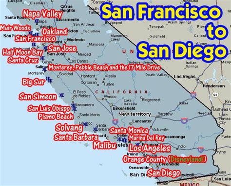 City Map Of Southern California