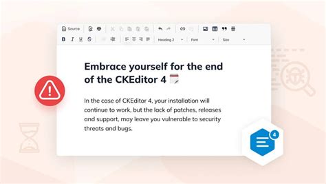 ckeditor on linkedin 🚨 reminder🚨 ckeditor 4 is reaching its eol in