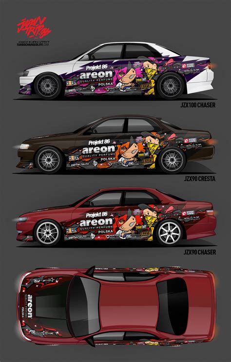 29 Tuner Cars And Liveries Ideas Car Wrap Design Racing Car Design