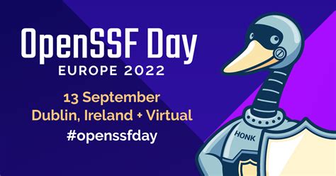 Announcing Openssf Day At Open Source Summit Europe Open Source Security Foundation
