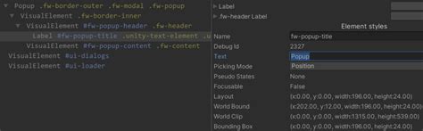 Ui Toolkit Label Does Not Render Text In Custom Visual Element Unity