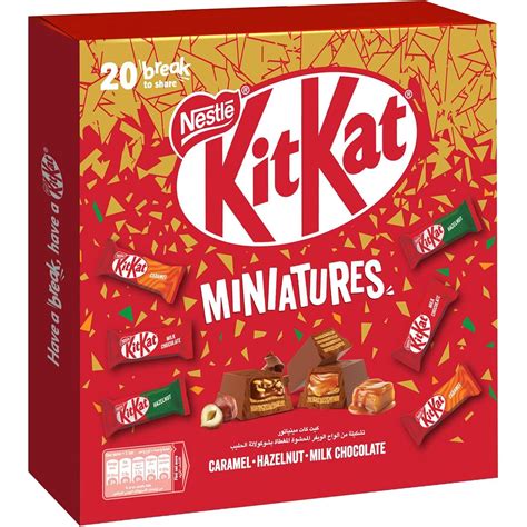 Chocolate And Candy Corner Nestlé Kit Kat Miniatures Assortment Box