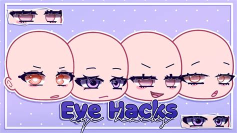 « 🌼eye Hacks Gacha Club🌼 Eye Tricks Drawing Tutorial Anime Tutorial