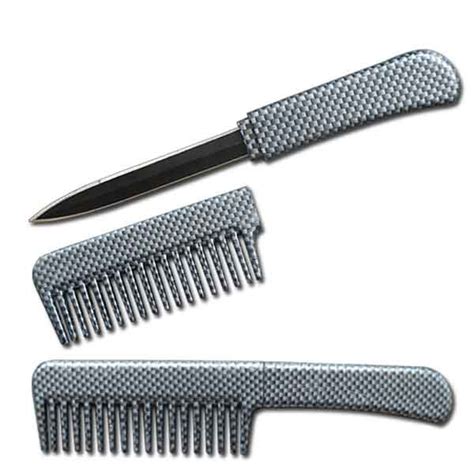 Self Defense Comb With Hidden Knife New Colors Thugbusters