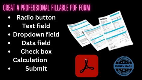 Create Professional Fillable Pdf Form By Hamzaashraf202 Fiverr