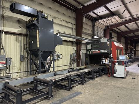 Used 2014 Lincoln Electric Python X Thermal Coper Machine W Infeed And Outfeed Conveyor For Sa