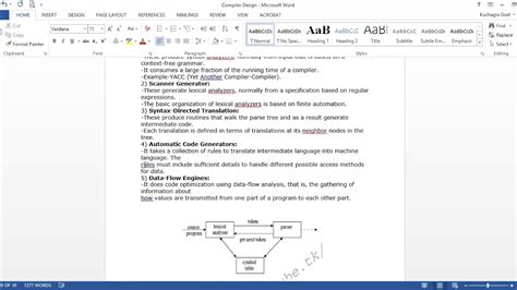 Compiler Construction Tools Btech 3rd Year Cs It Branch Youtube