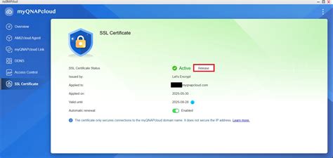 How Can I Install A Myqnapcloud Ssl Certificate When A Third Party