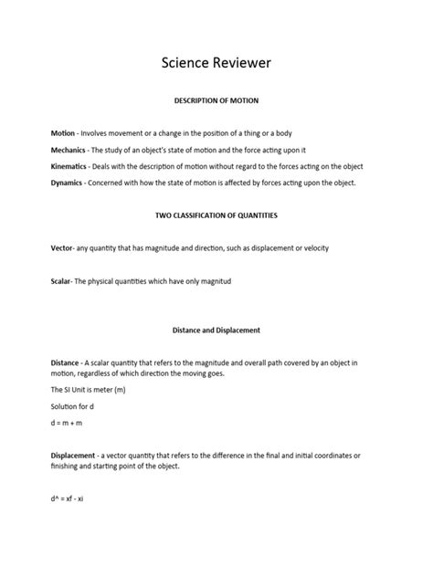science reviewer pdf