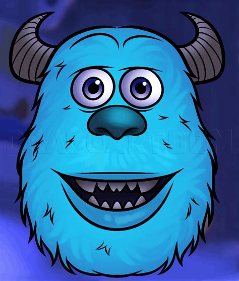 Sully Monsters Inc Drawing