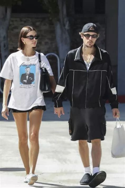 Miu Miu Satin Ballet Flats Worn By Hailey Baldwin In Beverly Hills On