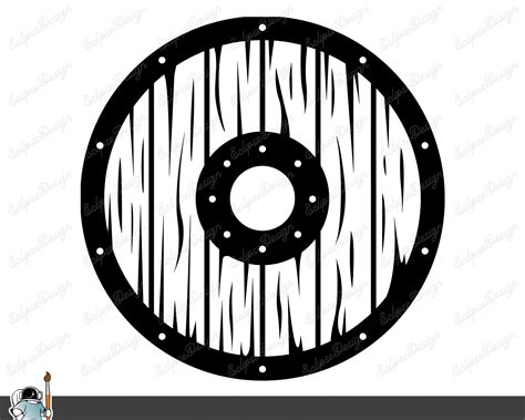 Viking Shield Vector