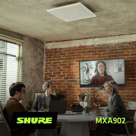 Shure Mxa902 Integrated Conferencing Ceiling Array Nsl