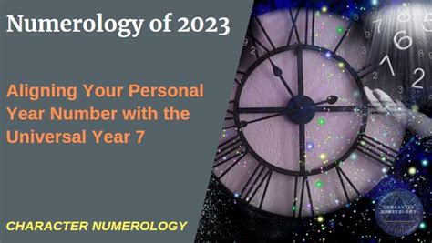 Numerology Of 2023 Align Your Focus With Universal Year 7