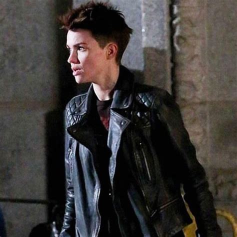 Ruby Rose Batwoman Leather Jacket Leather Lineage