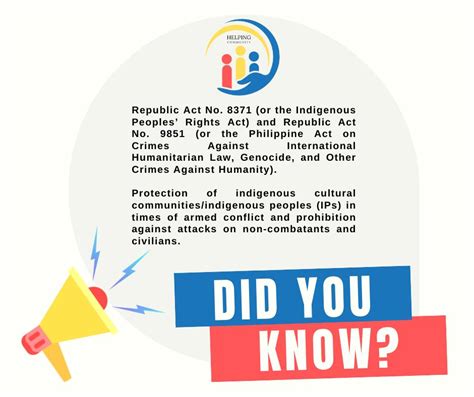 The Indigenous Community In Tapayanon Helping Community