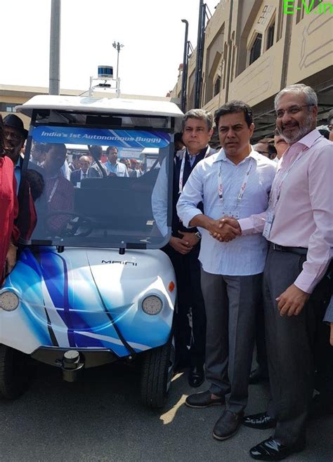 Indias First Autonomous Buggy Launched By Telangana Industries And It