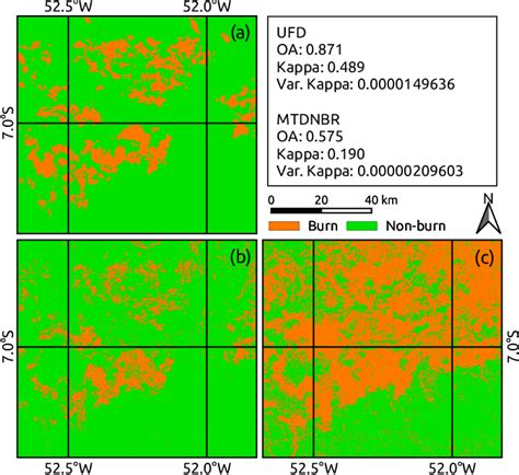 Figure 3 From Fire Detection With Multitemporal Multispectral Data And