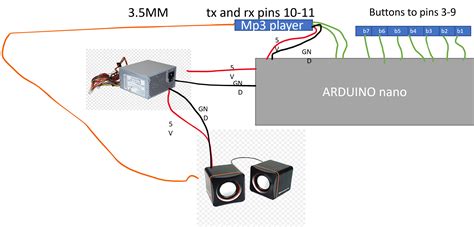 Arduino With Mp3 Player Electric Noise General Electronics Arduino
