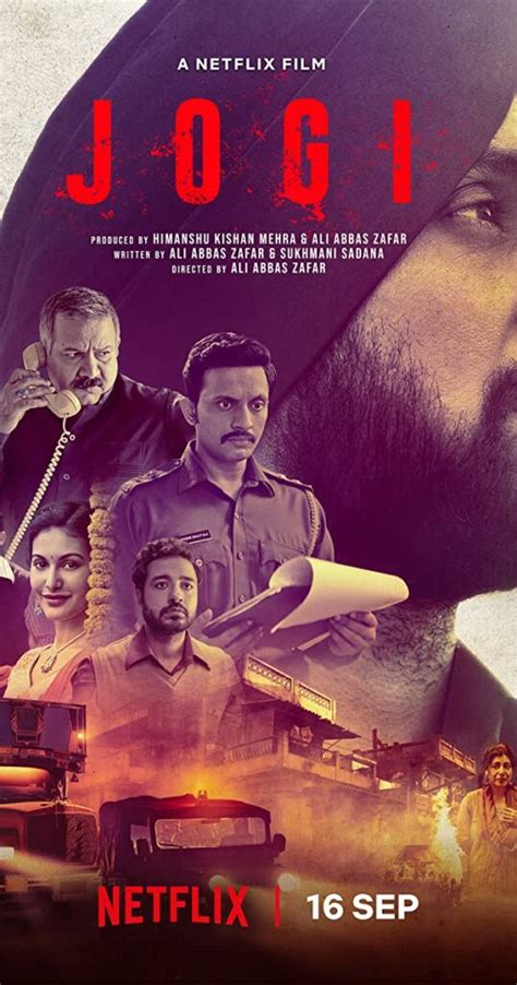 Jogi Movie 2022 Cast Release Date Story Budget Collection Poster