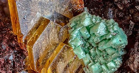 Baryte And Metatorbernite Album On Imgur