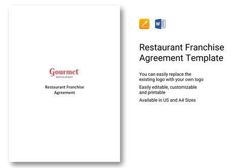 Restaurant Franchise Agreement Template Best Templates