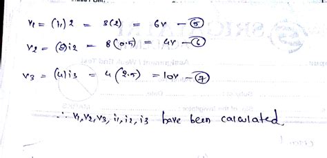 solved homework using kcl kvl and ohm s law find the currents and