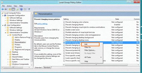 How To Prevent Changing Mouse Pointers In Windows
