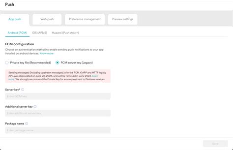 FCM Authentication Developer Guide