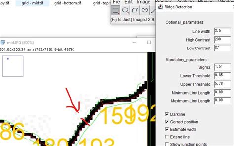 ridge detection image analysis image sc forum
