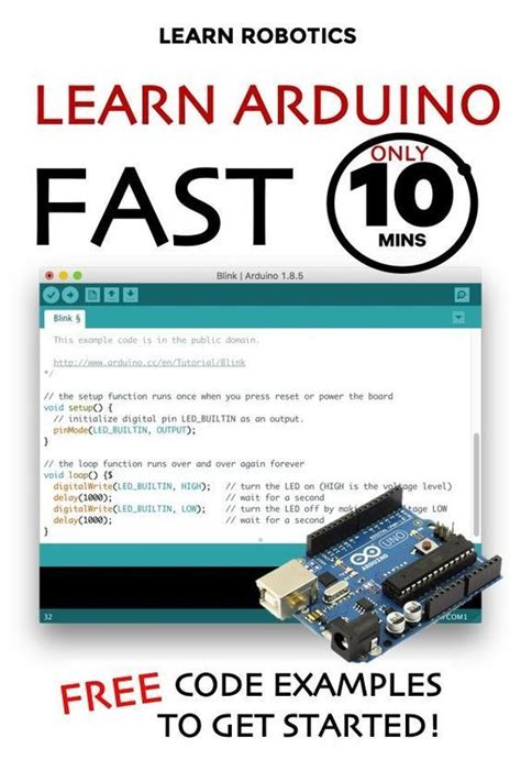 Four Steps To Writing An Arduino Program 2023 Guide Learn Robotics Arduino Projects Diy
