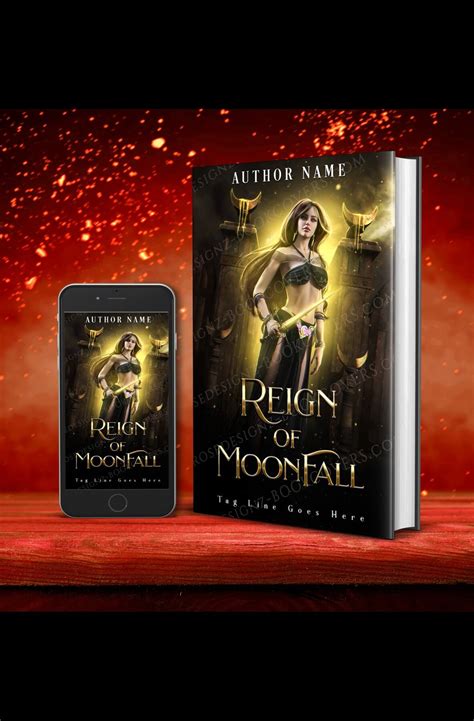 Reign Of Moonfall The Book Cover Designer