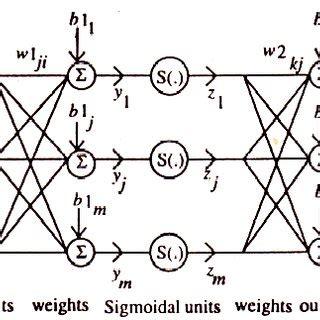 Schematic Diagram Of Back Propagation Network Download Scientific Diagram