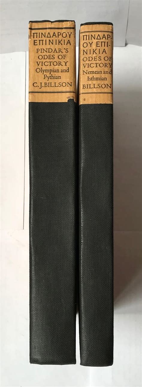 Pindar S Odes Of Victory The Olympian And Pythian Odes With An Introduction And A Translation