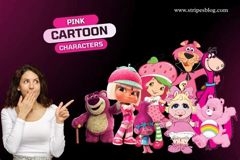 100 Popular Pink Cartoon Characters And Their Fun Facts