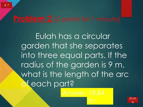G10 Math Q2 Week 6 Solve Problems Involving Circles Pptx